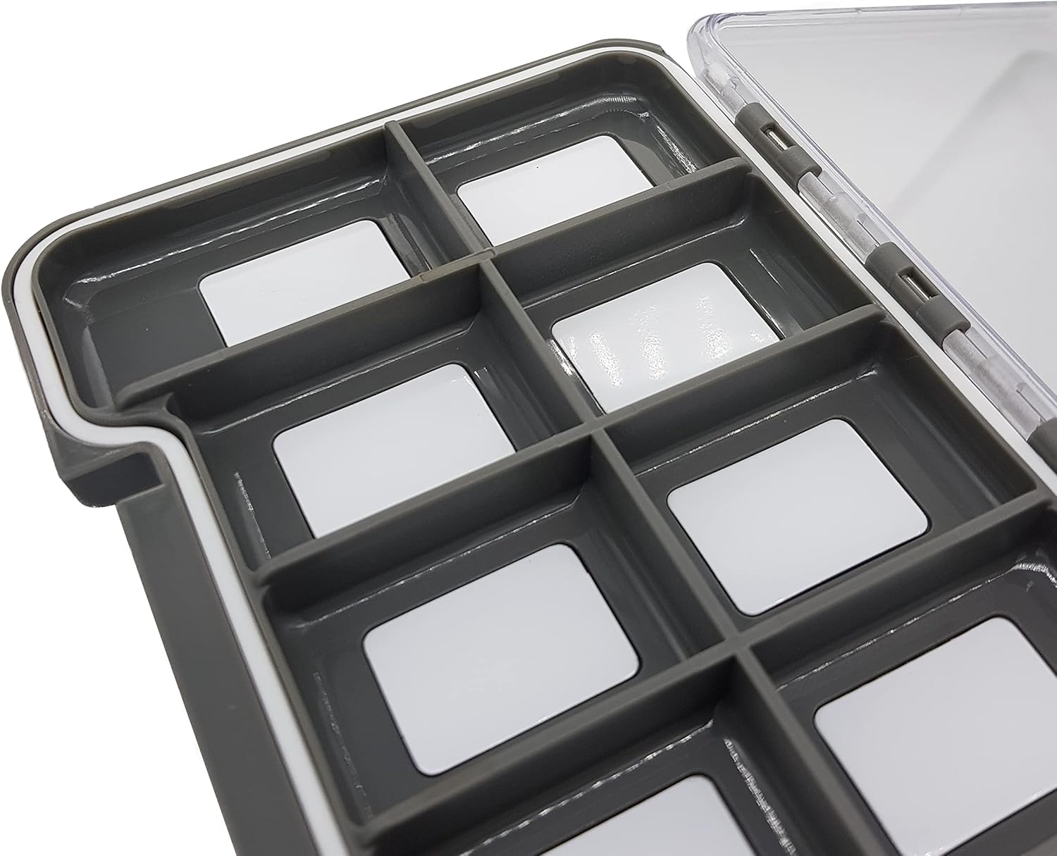 Fishing Magnetic Fly Storage box with 12 sections – BigaMart