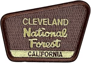 Amazon.com: Cleveland National Forest Patch - Embroidered Patch 3" x 2 ...