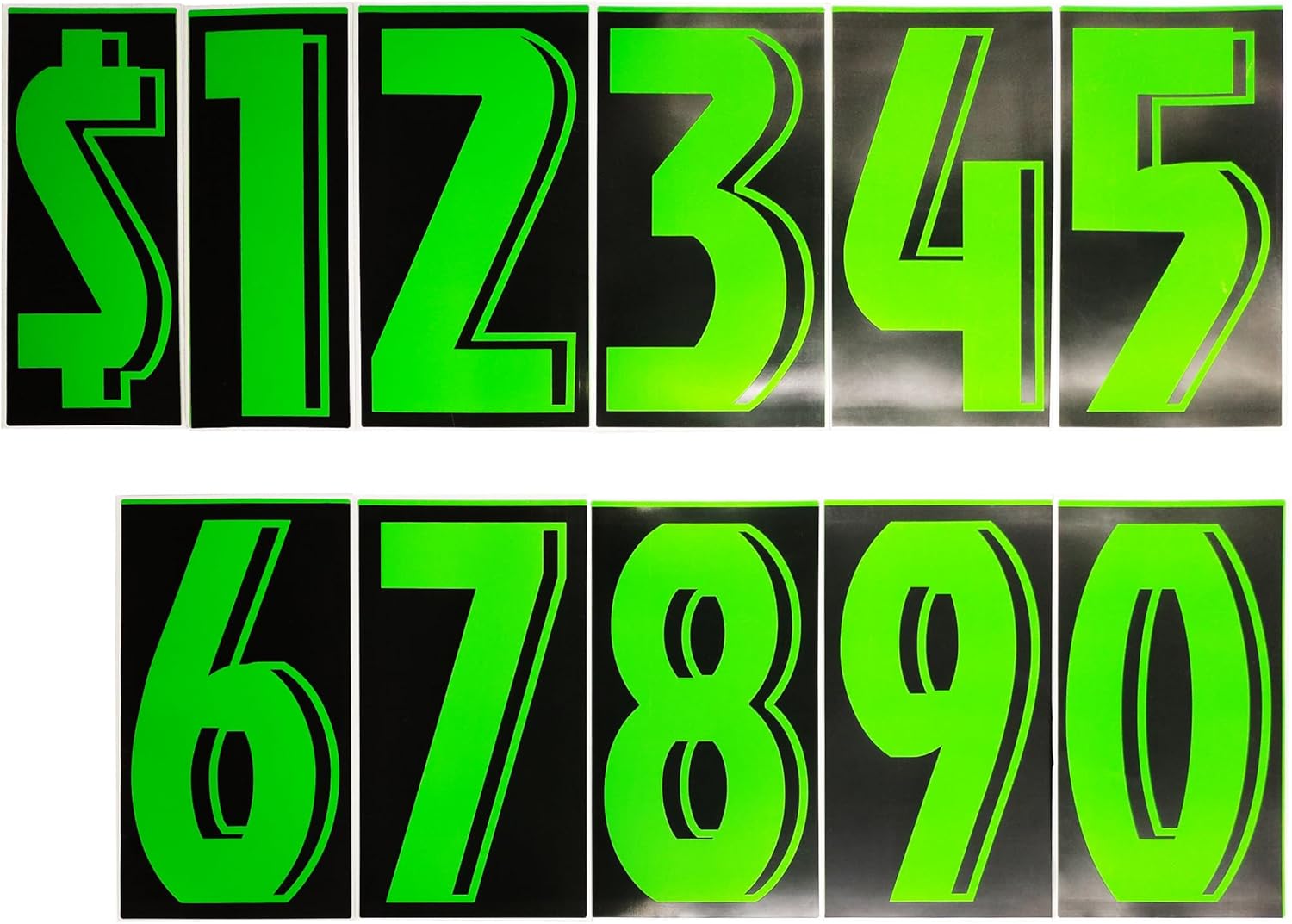 Amazon.com - prismite Windshield Pricing Stickers, Chartreuse Car Lot ...