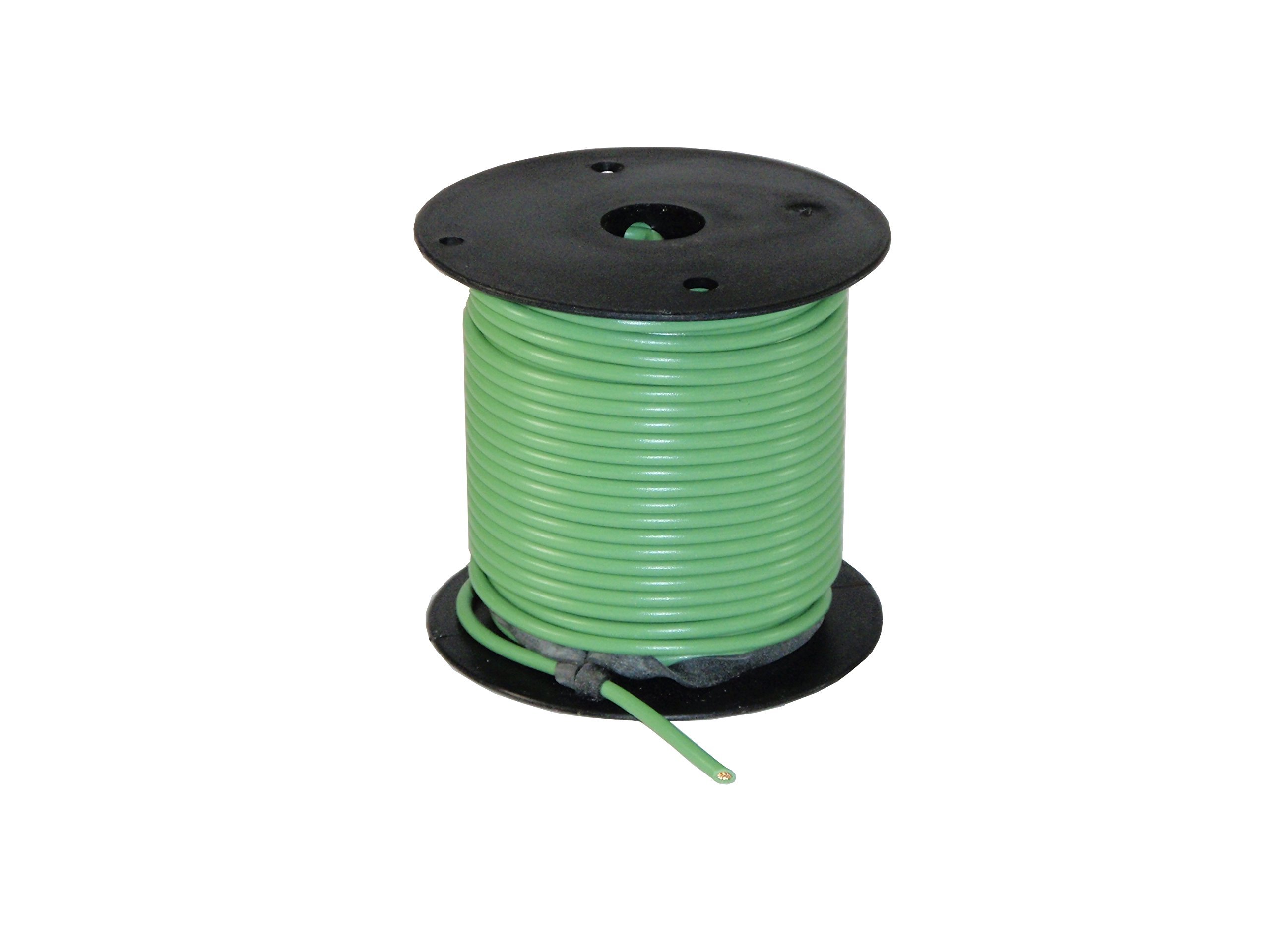 Amazon.com: EAST PENN 02411 14 Gauge 100' Green Spool : Automotive