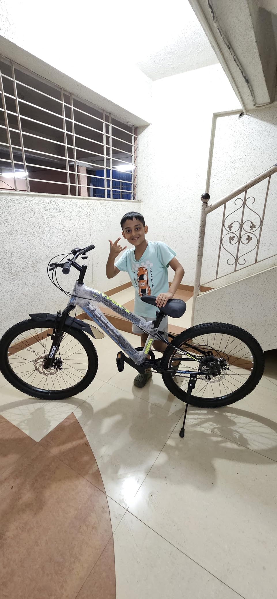 Buy VESCO Hyper-X 24T MTB 7 Speed Gear Cycle for Boys & Girls | Dual ...