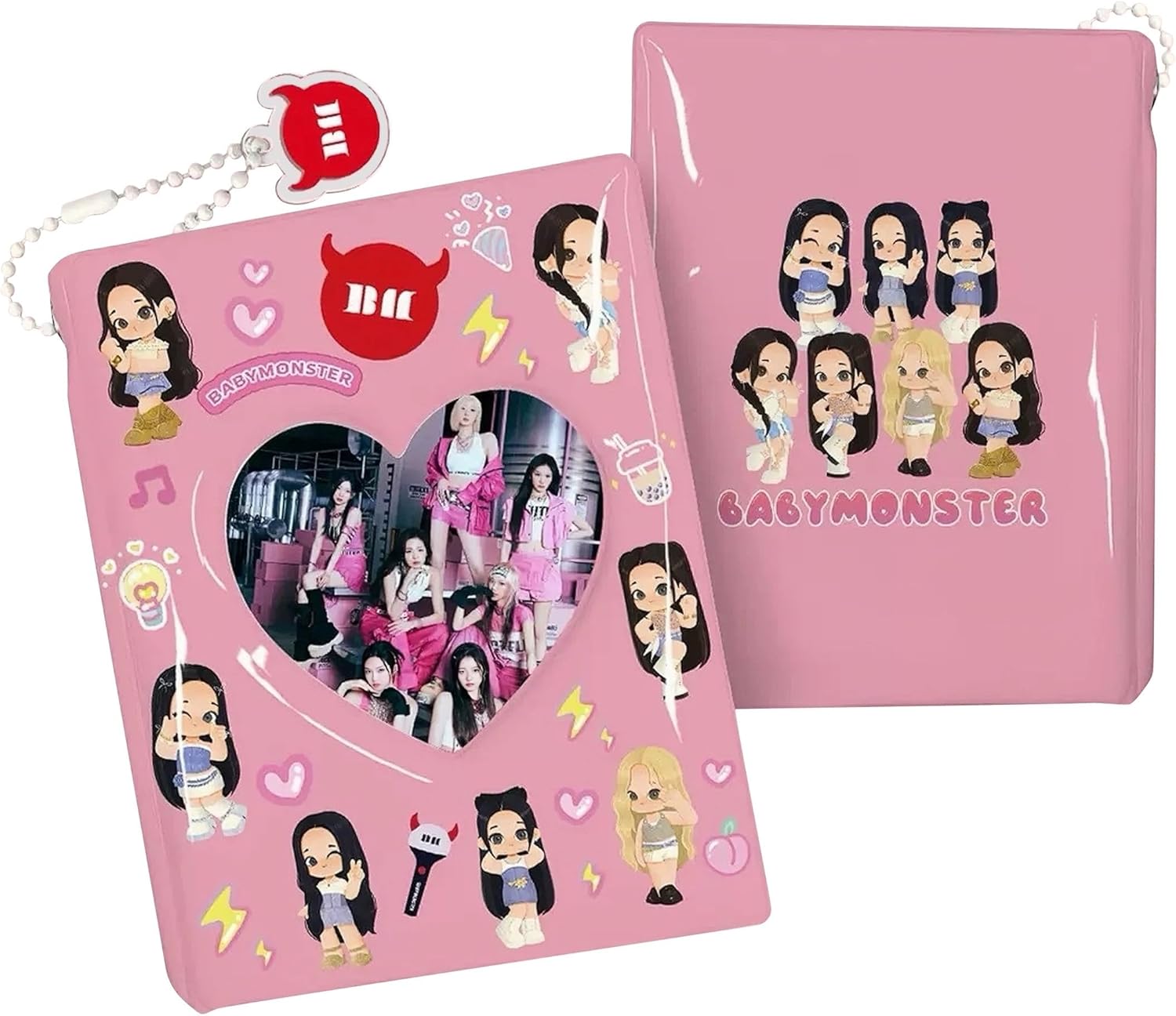 Amazon.com: Photocard Holder 3 Inch Mini Photo Album with 40 Sleeves ...