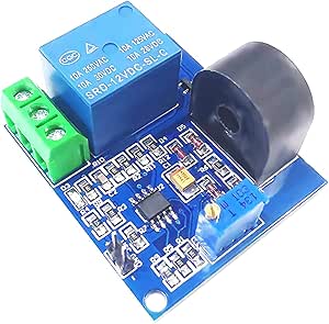 Amazon.com: SSSVJKWR 5A overcurrent Protection Sensor Module AC Current Detection Sensor 12V ...