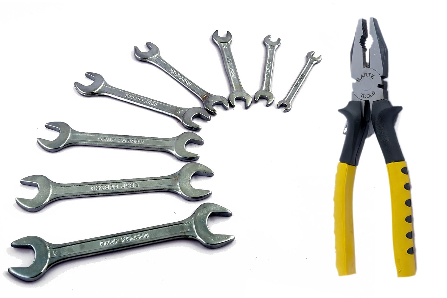 ILARTE TOOLS Plier and Spanner Set tool kit combo ( a 8 inch ...