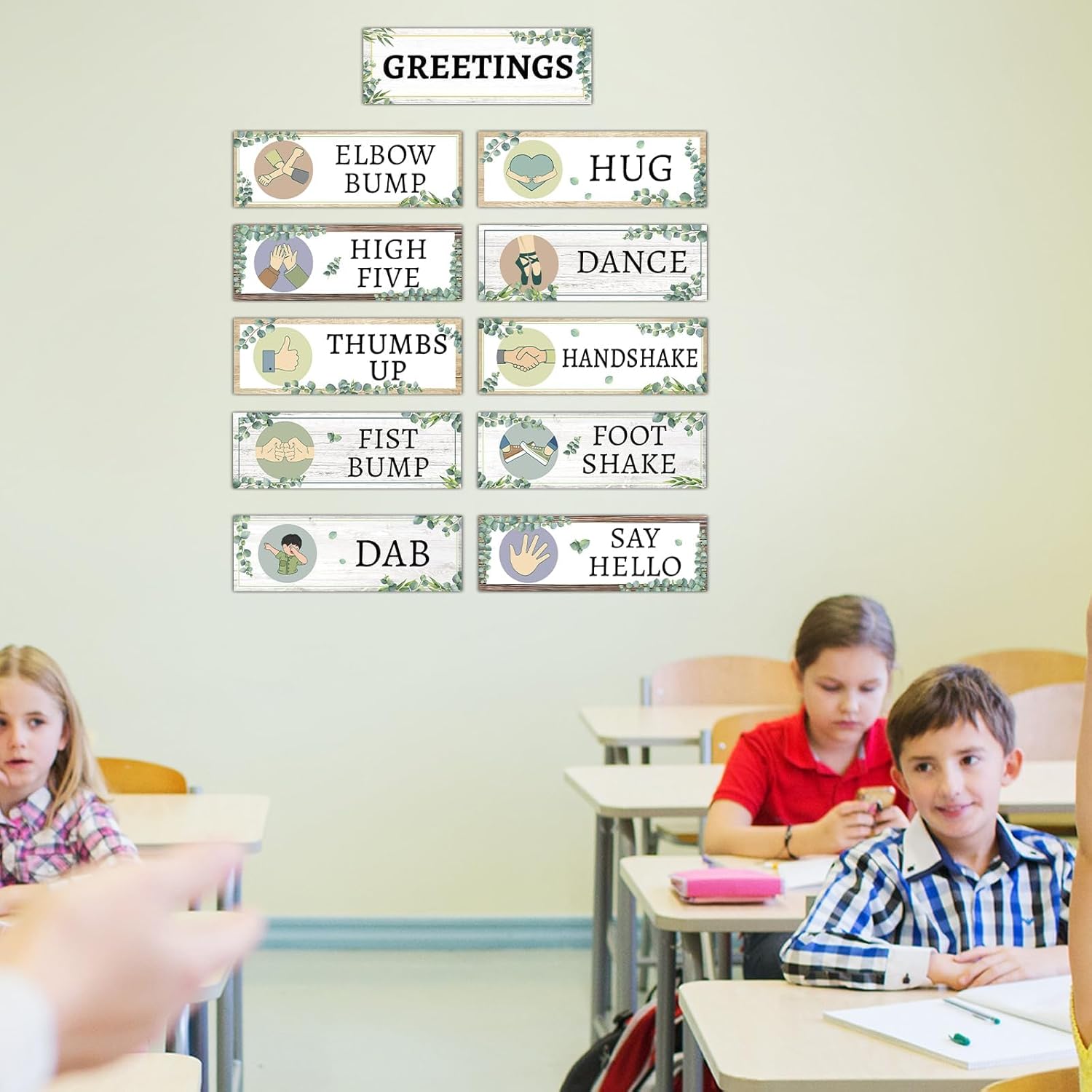 Qyeahkj 11Pcs Greeting Choice Classroom Rules Philippines | Ubuy