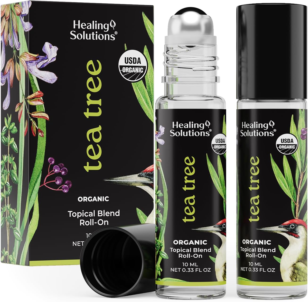 Amazon.com: All Natural Essential Oil Roll-On Aromatherapy (Tea Trea)