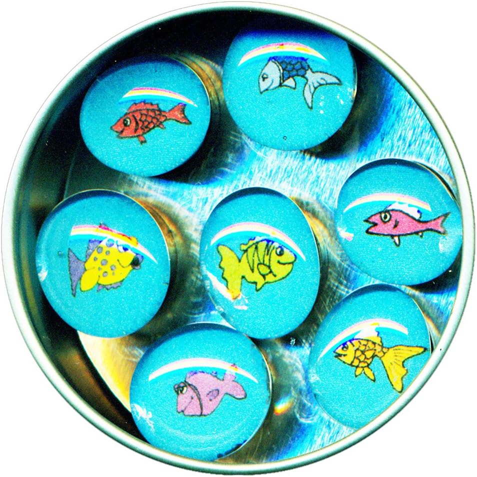 Amazon.com: Fish Glass Gem Magnet Gift Nature Wildlife Aquarium ...