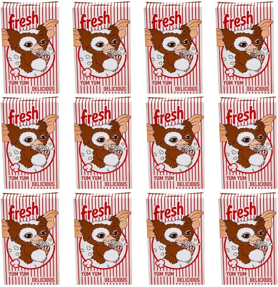 Amazon.com: Fun Express Gremlins Gizmo Red & White Fresh Popcorn Boxes ...