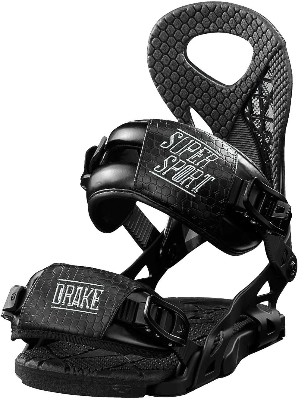 Amazon.com : Drake Supersport Snowboard Binding Black, L : Sports ...