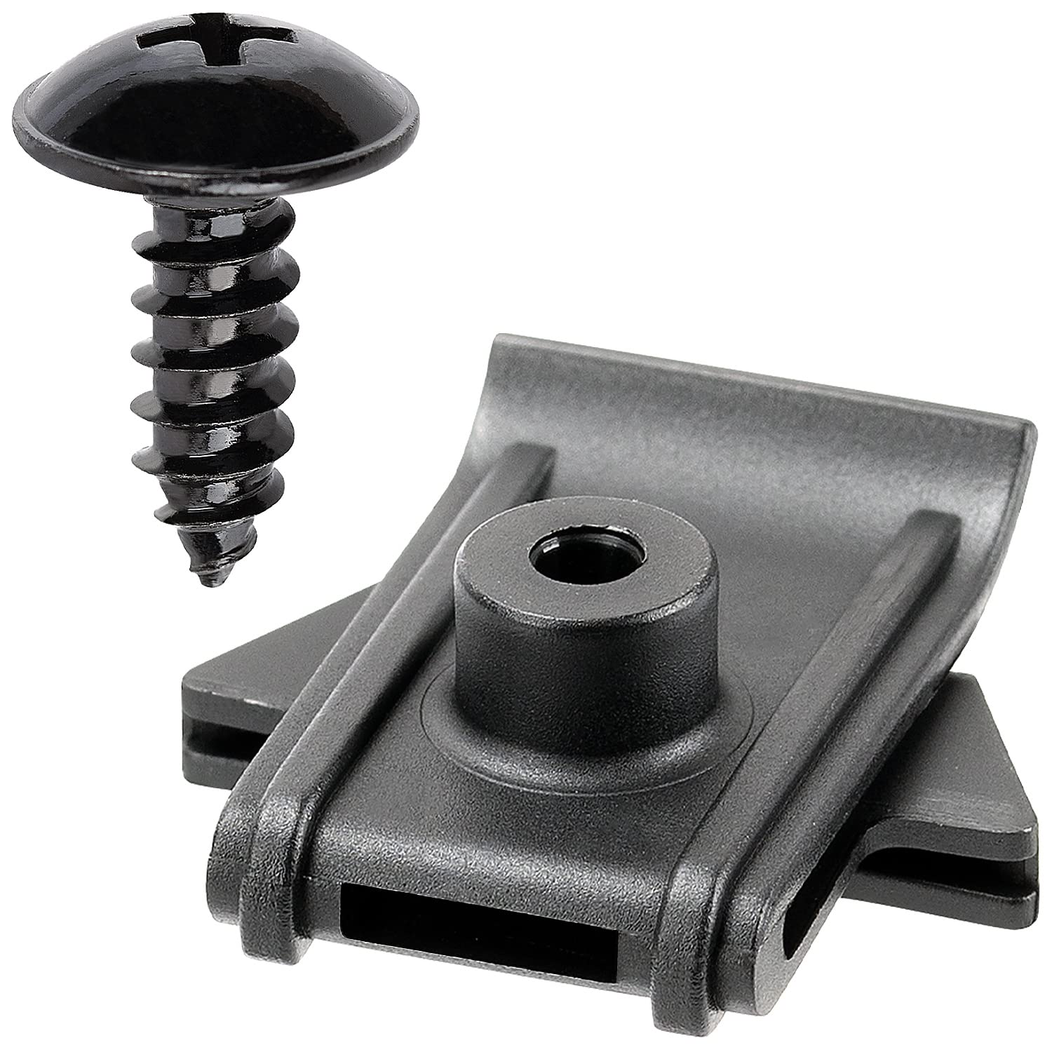 Amazon.com: OAUTOO 10Sets Fender Liner Bumper Cover Splash Shield Screw ...