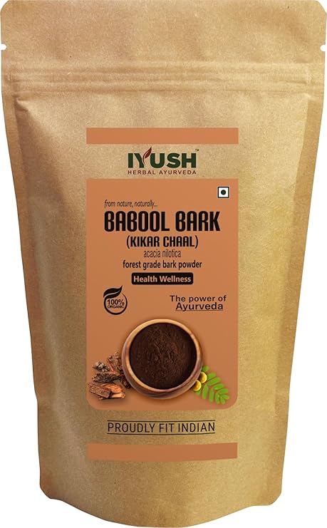 Buy IYUSH Herbal Ayurveda Babul Bark Powder – 900gm | Babul Powder for ...