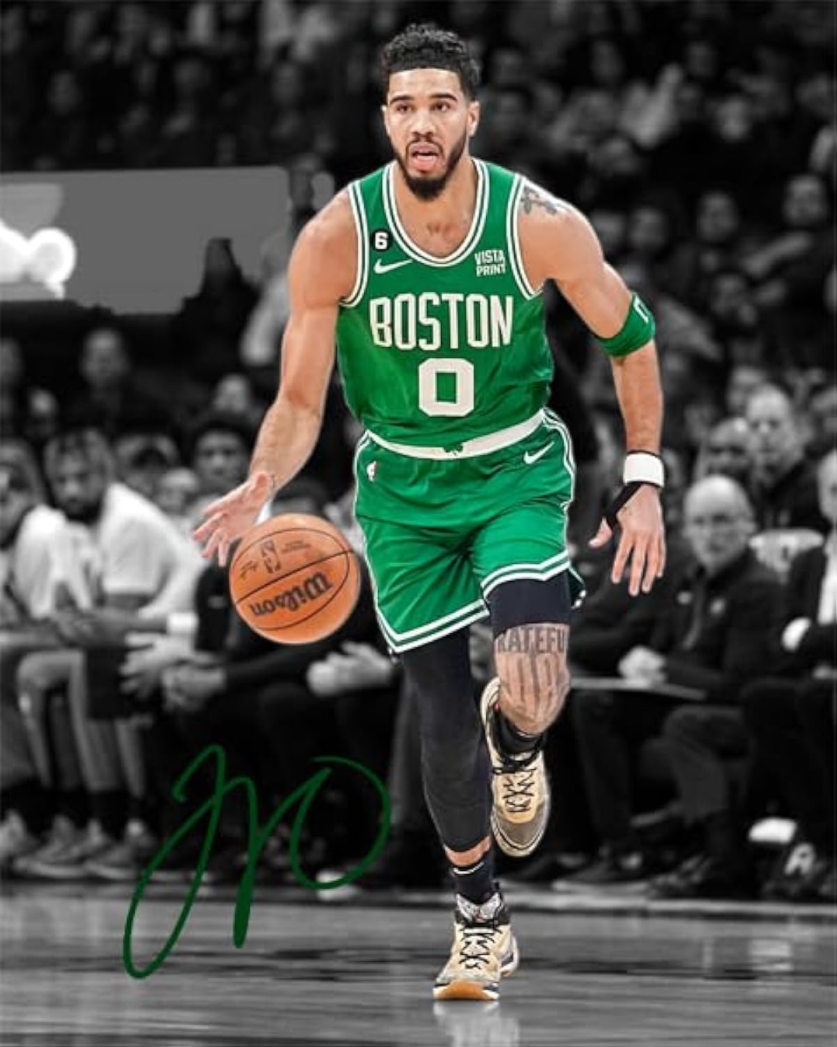 Amazon.com: Ikonic Fotohaus Jayson Tatum Signed Photo Autograph Print ...