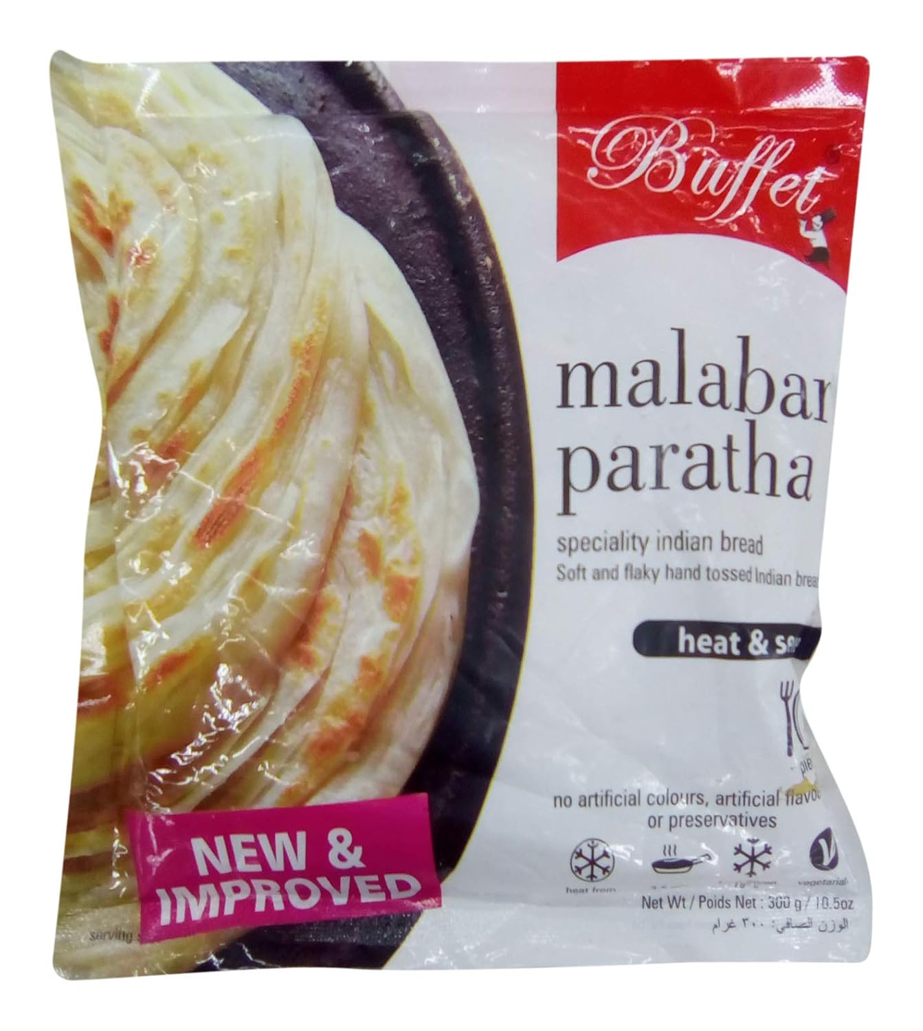 Buffet Malabar Paratha, 300g : Amazon.in: Grocery & Gourmet Foods