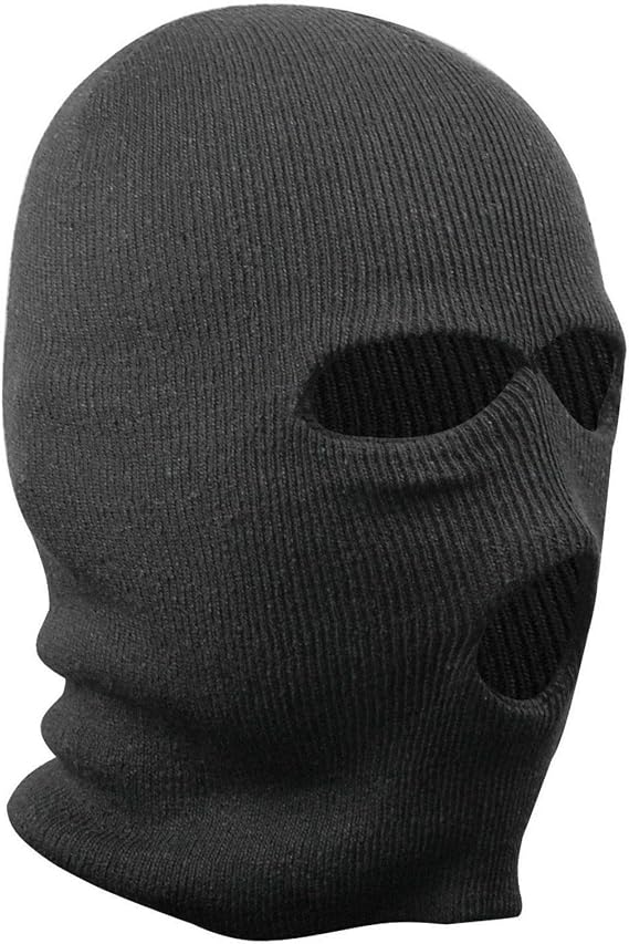 Amazon.com: 9M Adult's 3 Hole Knitted Full Face Cover Ski Mask, Winter ...