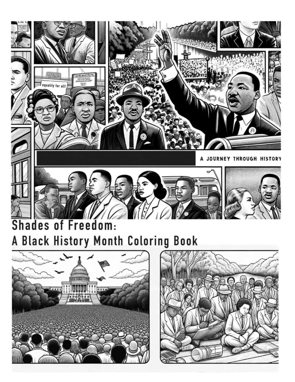 Shades Of Freedom: Coloring History Book: Willingham, Eric Gregory ...