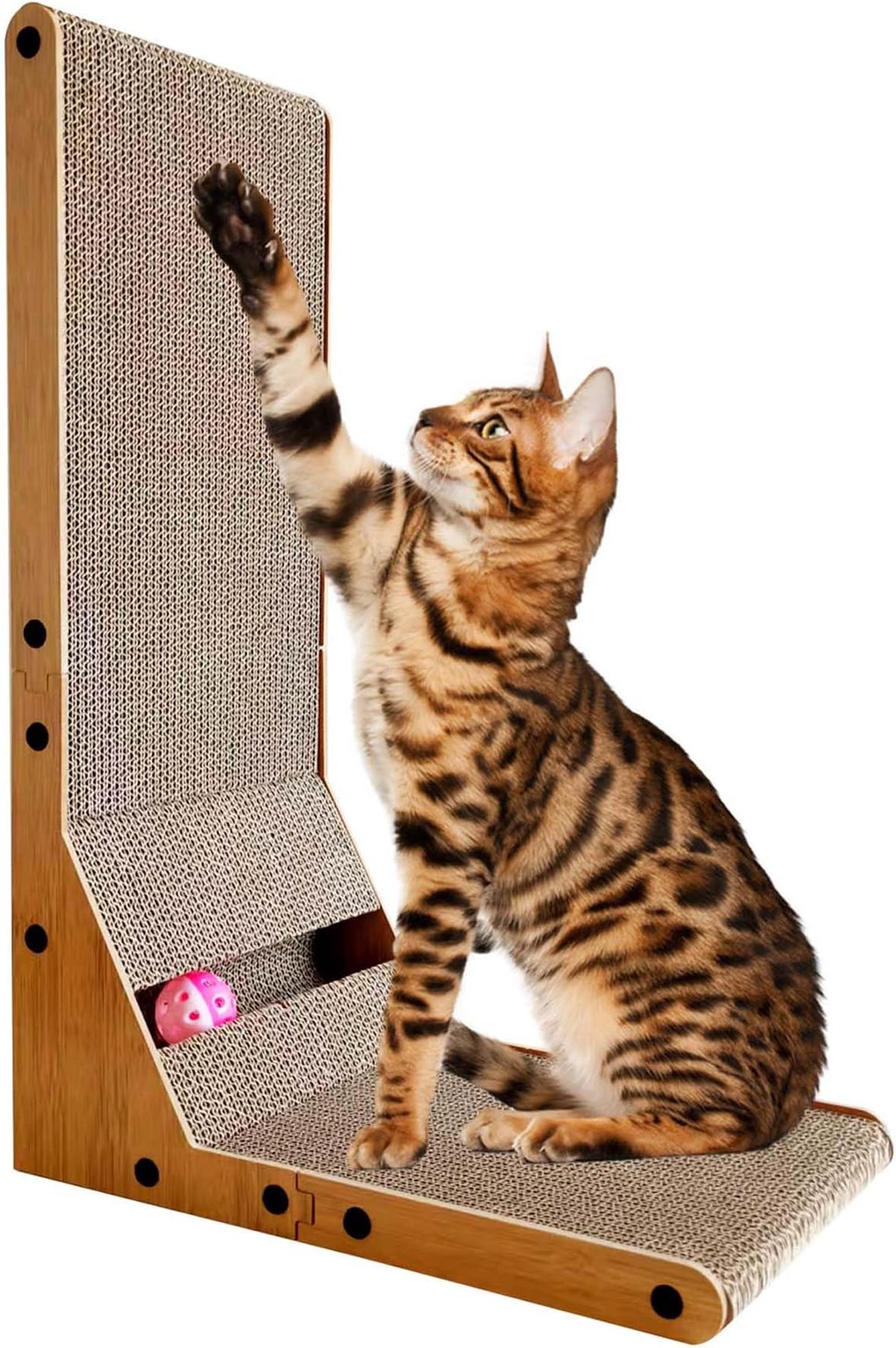 Amazon.com : XJYYLX Cardboard Cat Scratcher, Cat Scratching Board with ...