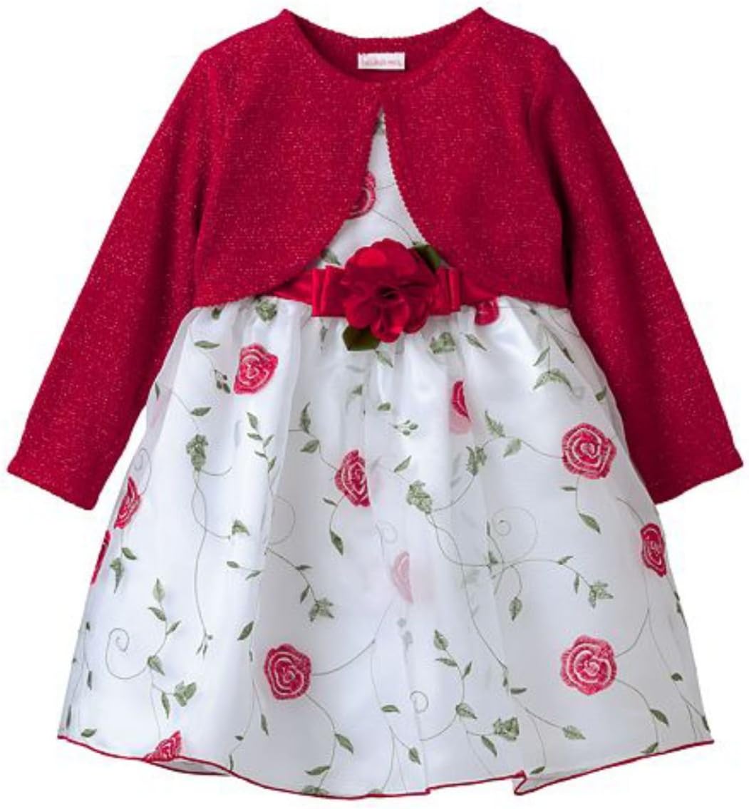 Amazon.com: Youngland Toddler Girl's Organza Special Occasion Dress ...