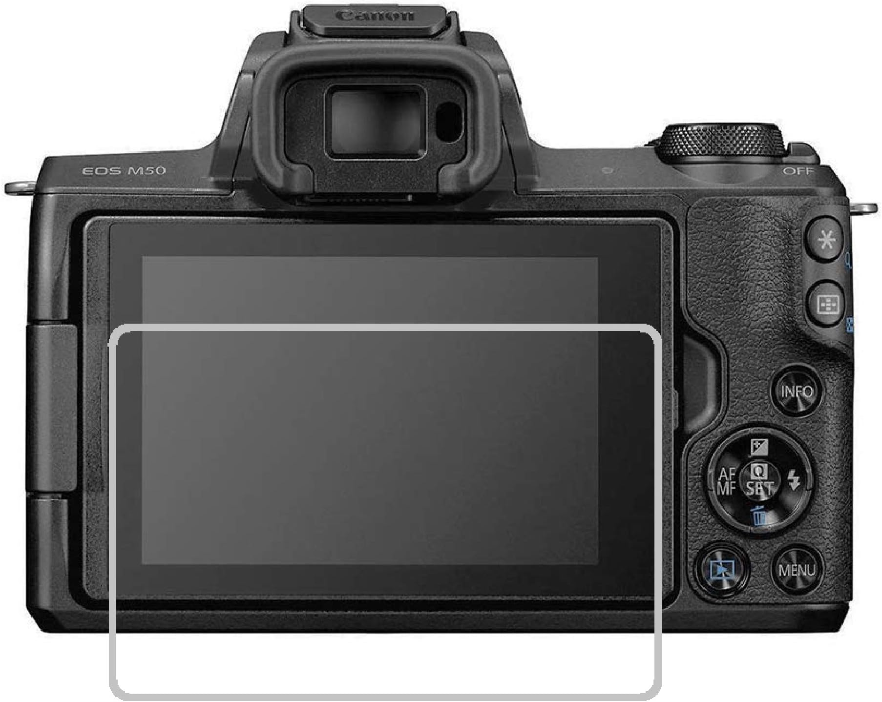 Action Pro 9H Nano Screen Guard for Canon Eos 1500D Digital Dslr Camera ...