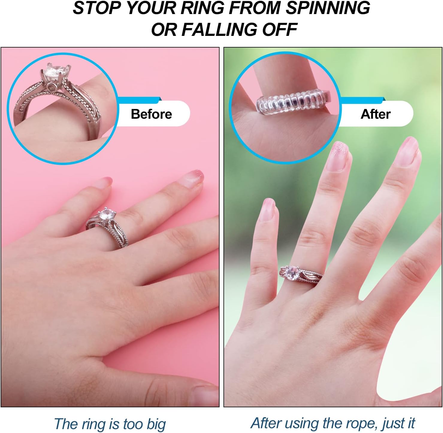 How to stop wedding band from spinning | Honestweddingadvice.com
