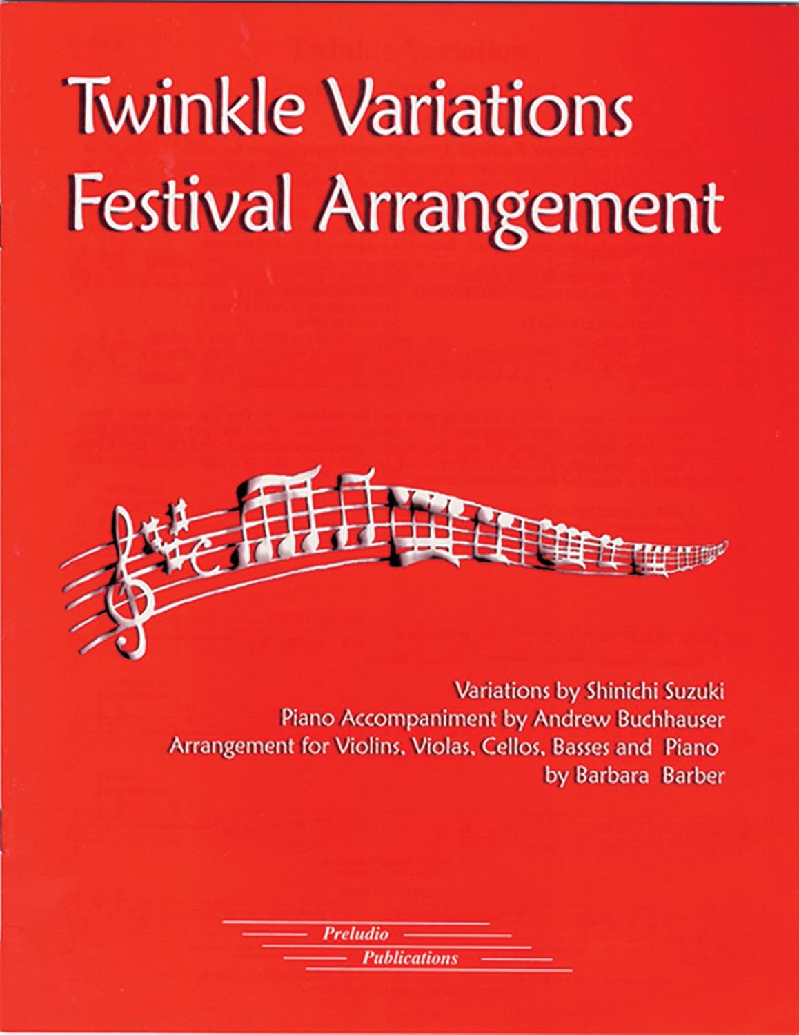 Twinkle Variations Festival Arrangement: Barber, Barbara: 9780757994227 ...