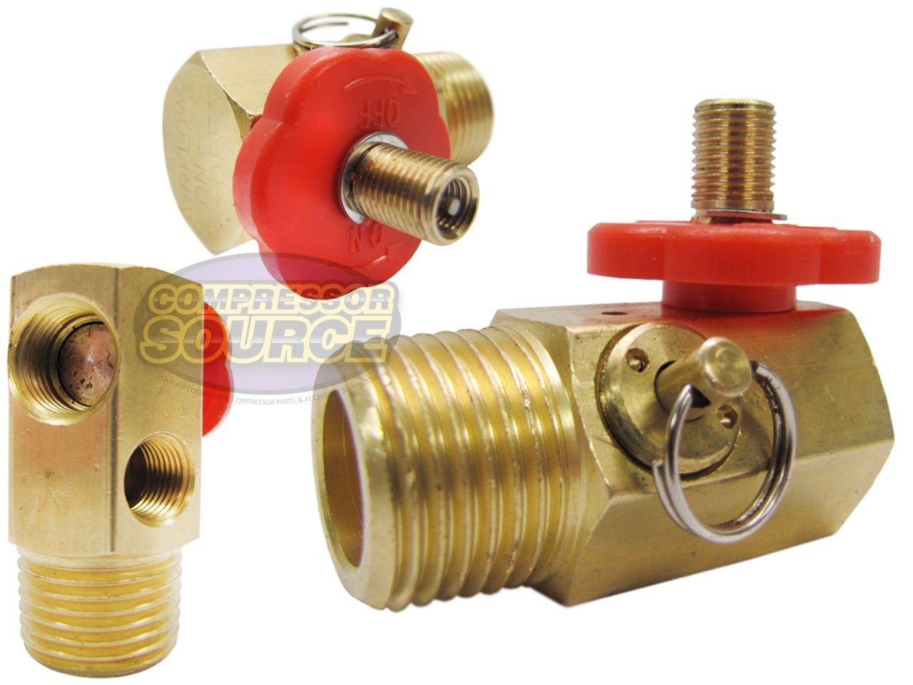 Compressed Air Bubble Tank Manifold Valve W/ Fill Port , Ball Valve ...