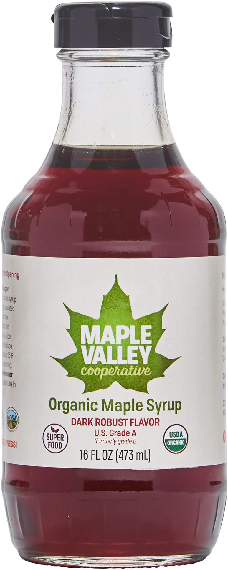 Amazon.com : Maple Valley 64 oz. Organic Maple Syrup Grade A Dark ...