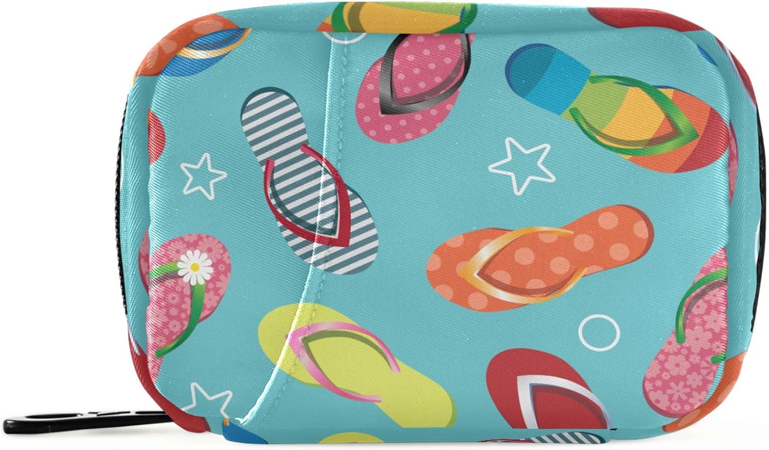 Amazon.com: Flip Flops Summer Travel Pill Organizer Case Daily Pill Box ...