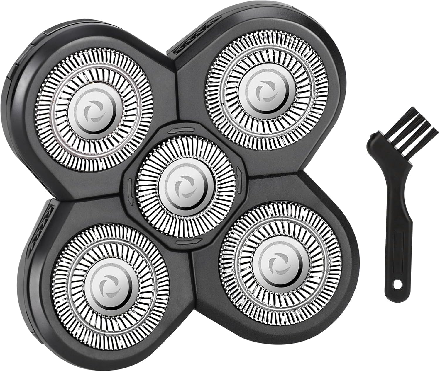 Wanocean Bald Shaver Heads Replacement, 5D Blade Trimmer Razor ...