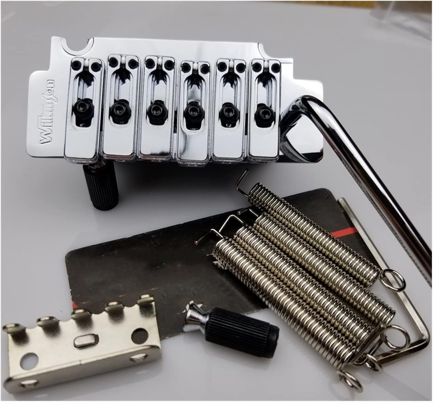 Amazon.com - Electric Guitar Tremolo System Bridge with Matching Satin ...