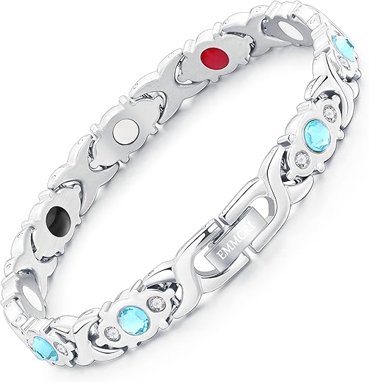 Amazon.com: EMMORI Ultra Strength Magnetic Bracelet for Woman - 3,500 ...