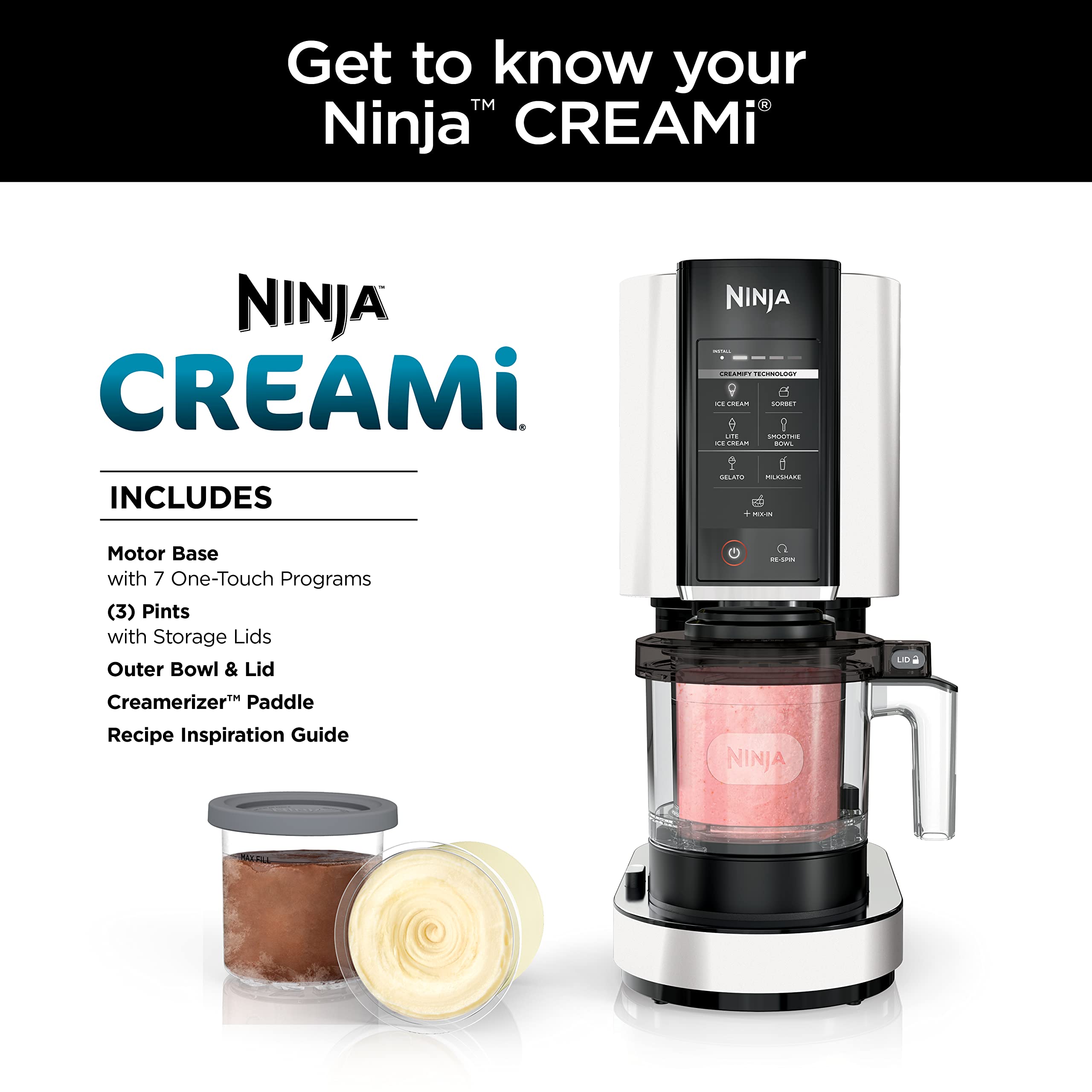 Máquina de helados Ninja NC30...B09KSCZZ4C | Encarguelo.com