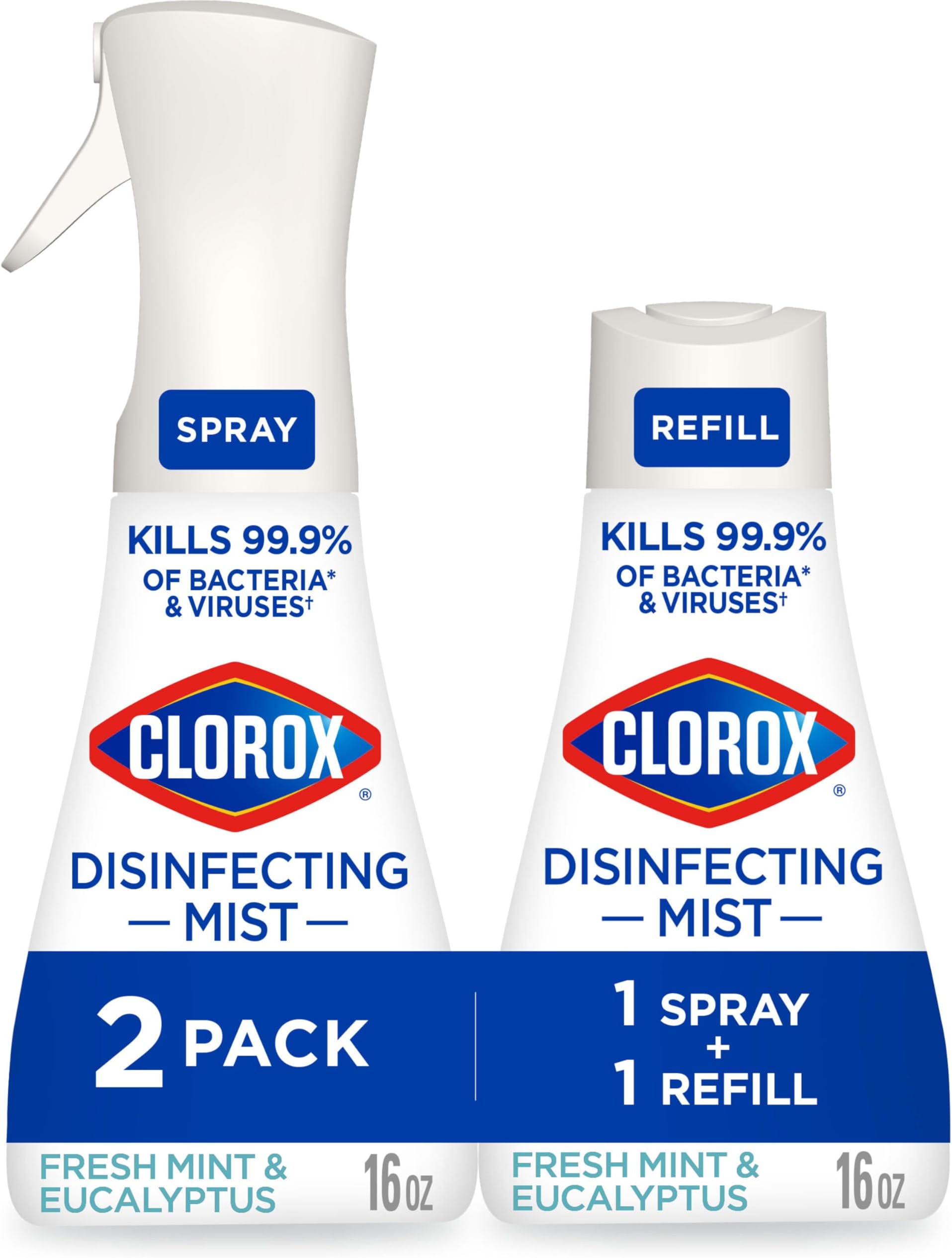 Amazon.com: Clorox Free & Clear Disinfecting Mist, Household Essentials ...