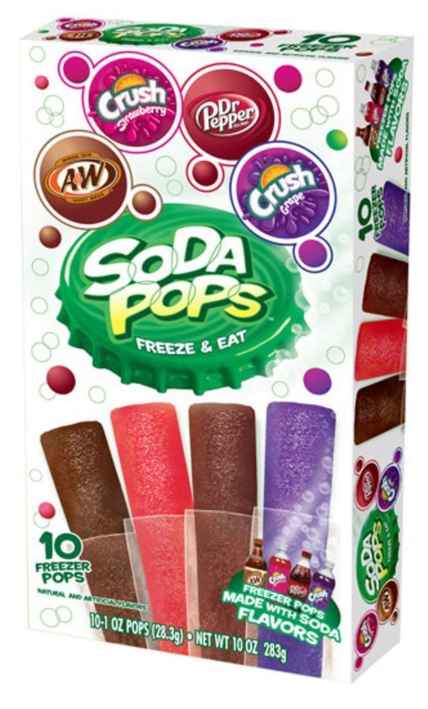 Amazon.com : Soda Pops Freeze & Eat Popsicles : Popsicles And Juice ...