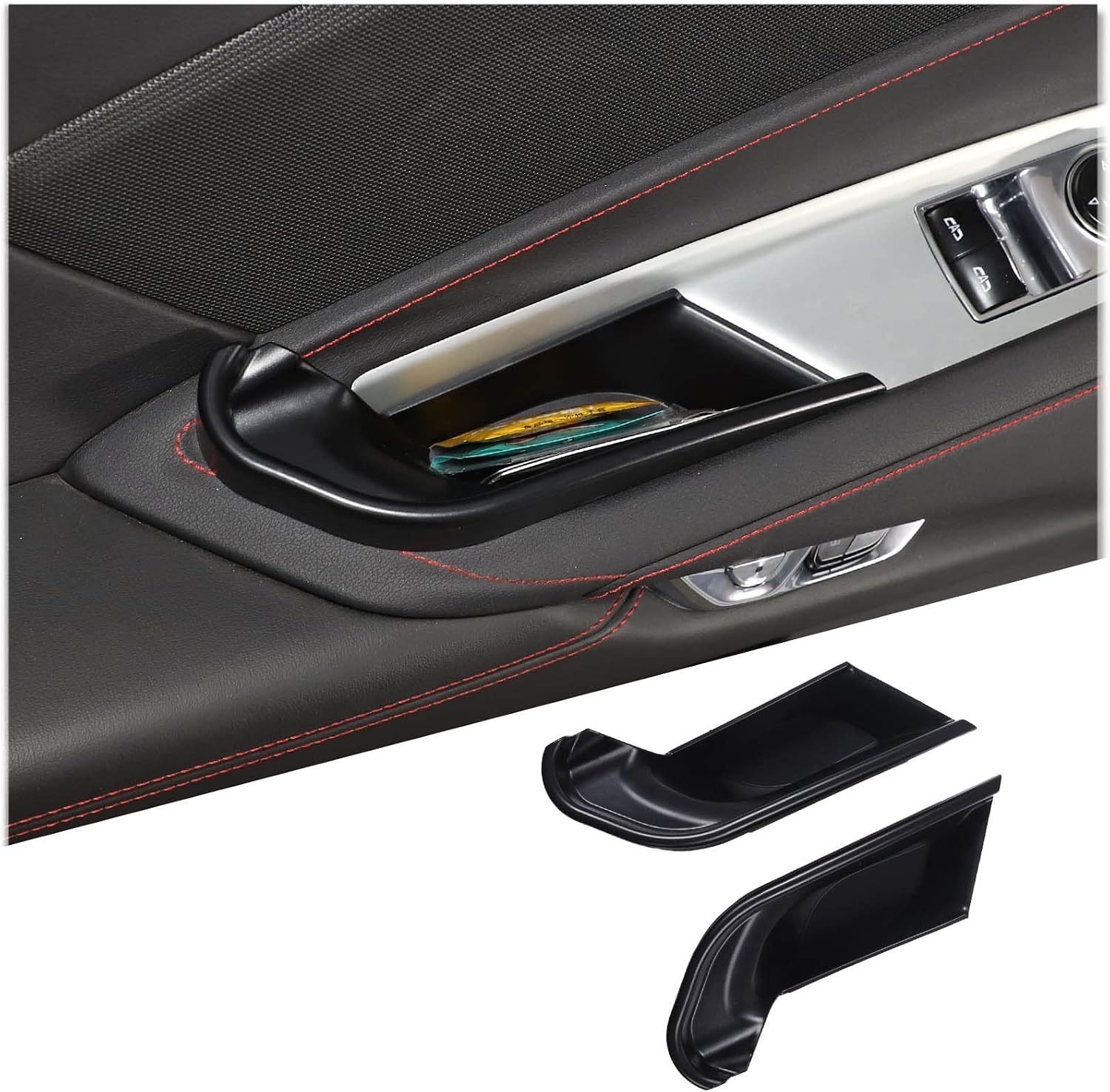 Amazon.com: Daeiclru Car Door Side Storage Box Compatible with ...
