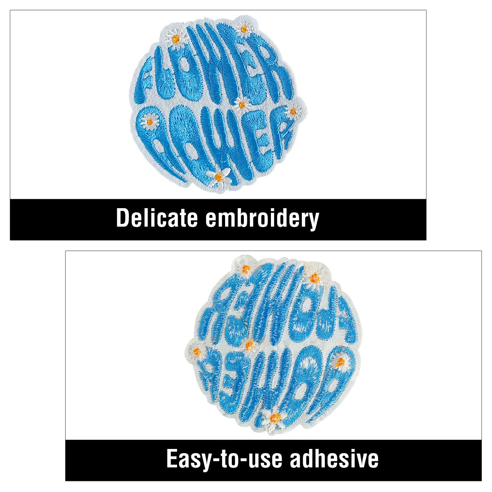 Snapklik.com : 16Pcs Positive Affirmations Iron On Patches, Boho Hippie ...