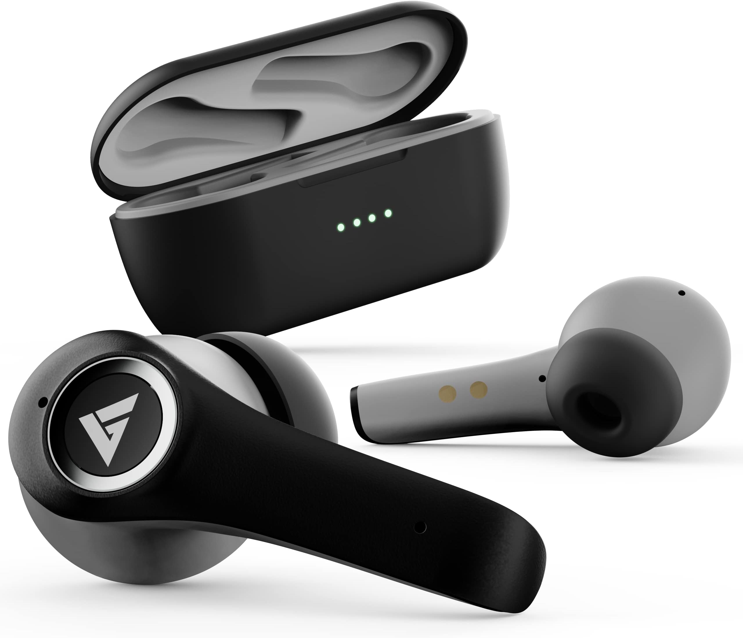 Boult Omega Wireless Earbuds with Active noise cancellation, 4 ENC ...