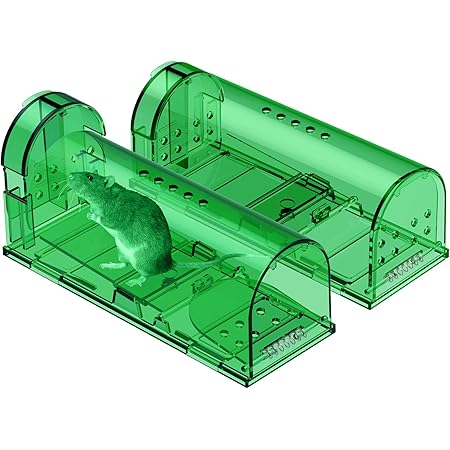 Amazon.com : Catcha 2 Piece Humane Smart Mouse Trap Live Catch and ...