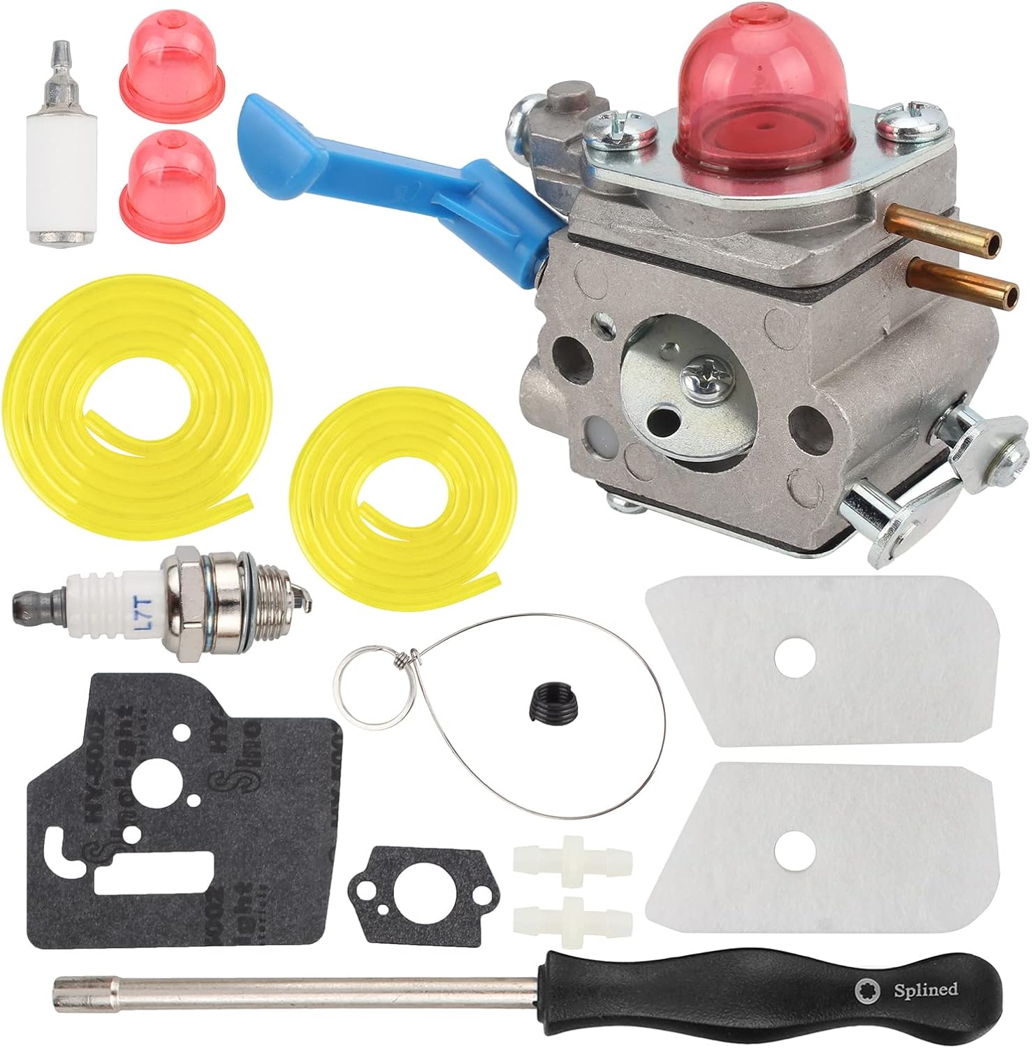 Amazon.com: Carbbia 128LD 128CD Carburetor with Air Filter for 128LD ...