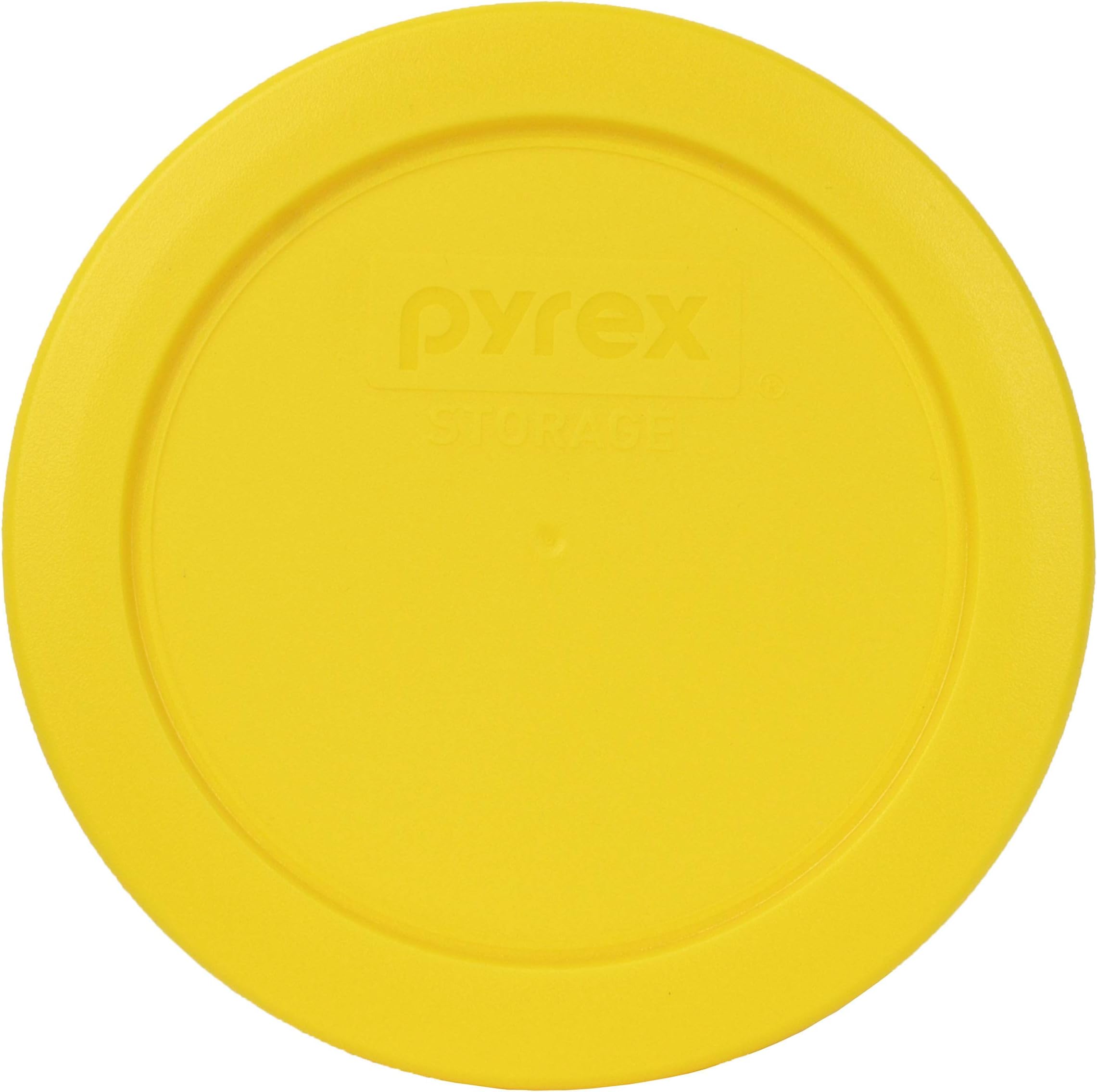 Amazon.com: Pyrex 7200-PC Meyer Yellow Round Plastic Food Storage Lid ...