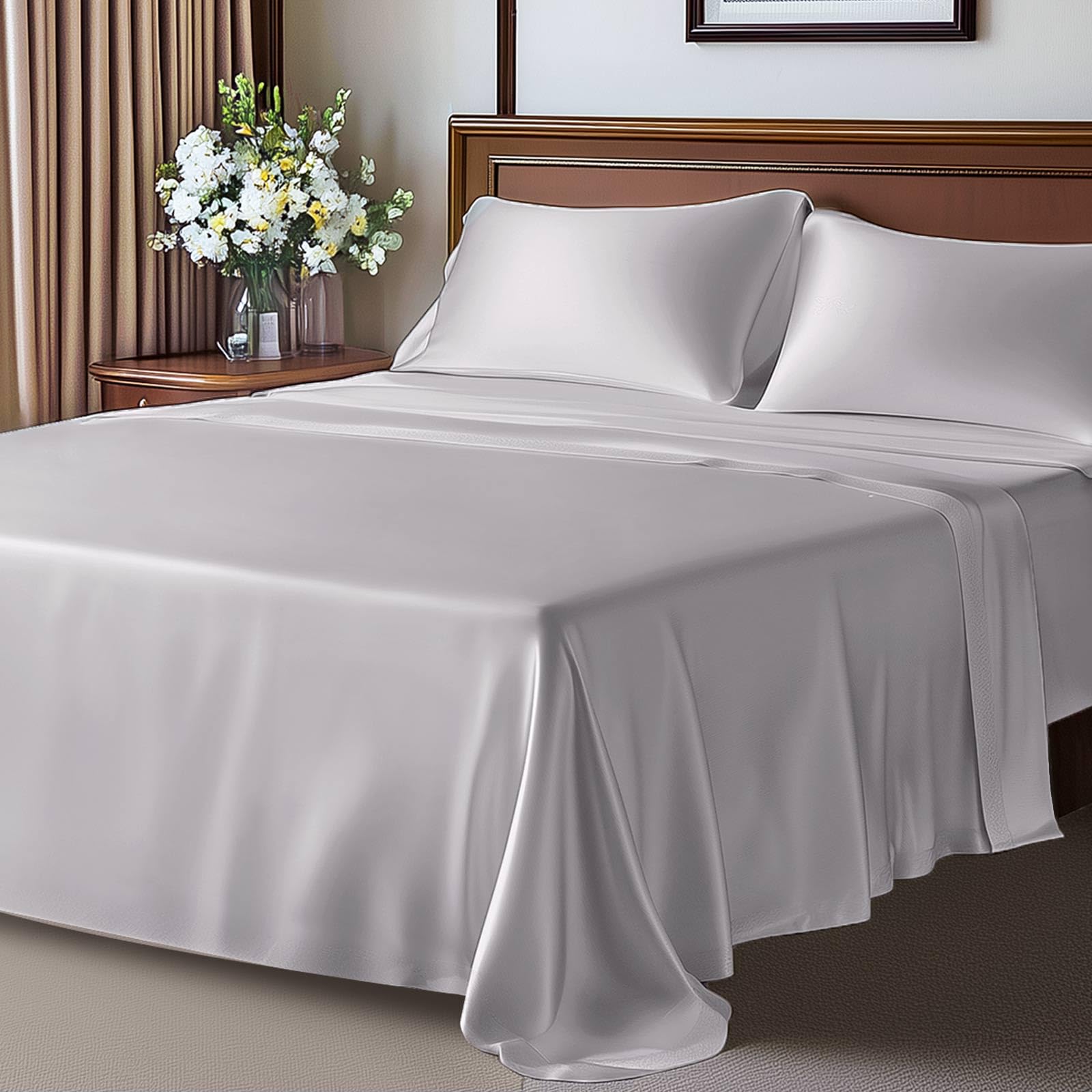 Amazon.com: Viscose Derived from Bamboo, Soft Cooling Bedding with ...