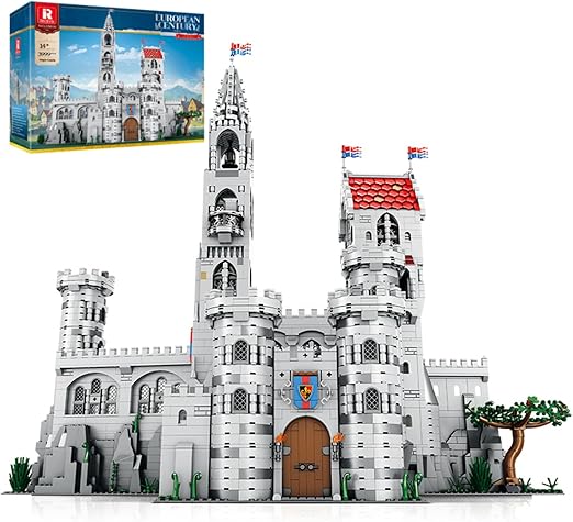 Amazon.com: Reobrix King’s Castle Building Set for Adults, 3999PCS ...