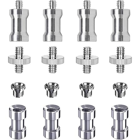 Amazon.com : 20Pcs Camera Mount Screw Kit, Portable 1/4 Inch to 3/8 ...