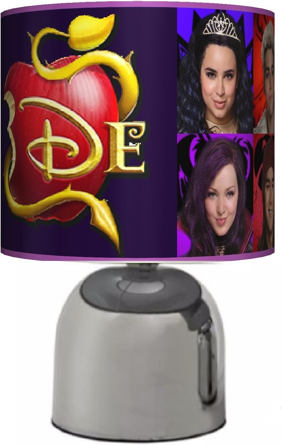 Descendants Villains - Bedside Touch LAMP - Girls Bedroom Light/LAMP ...
