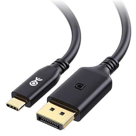 Câble [Certifié VESA] Cable Matters 40Gbps USB C vers DisplayPort 2.1 ...