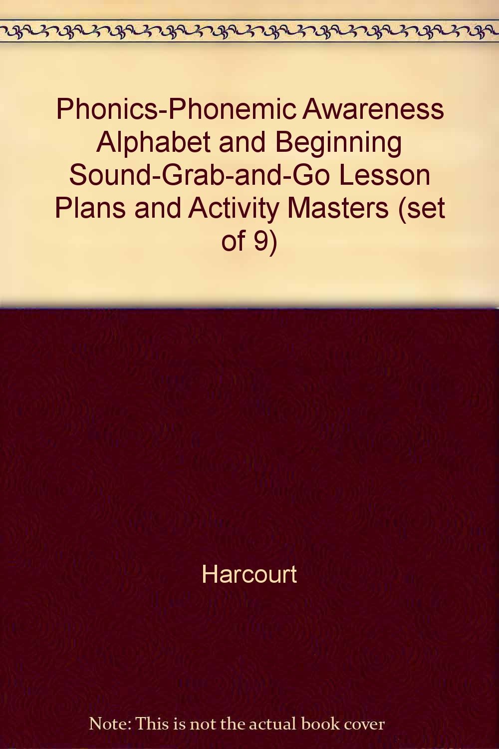 Phonics-Phonemic Awareness Alphabet and Beginning Sound-Grab-and-Go ...