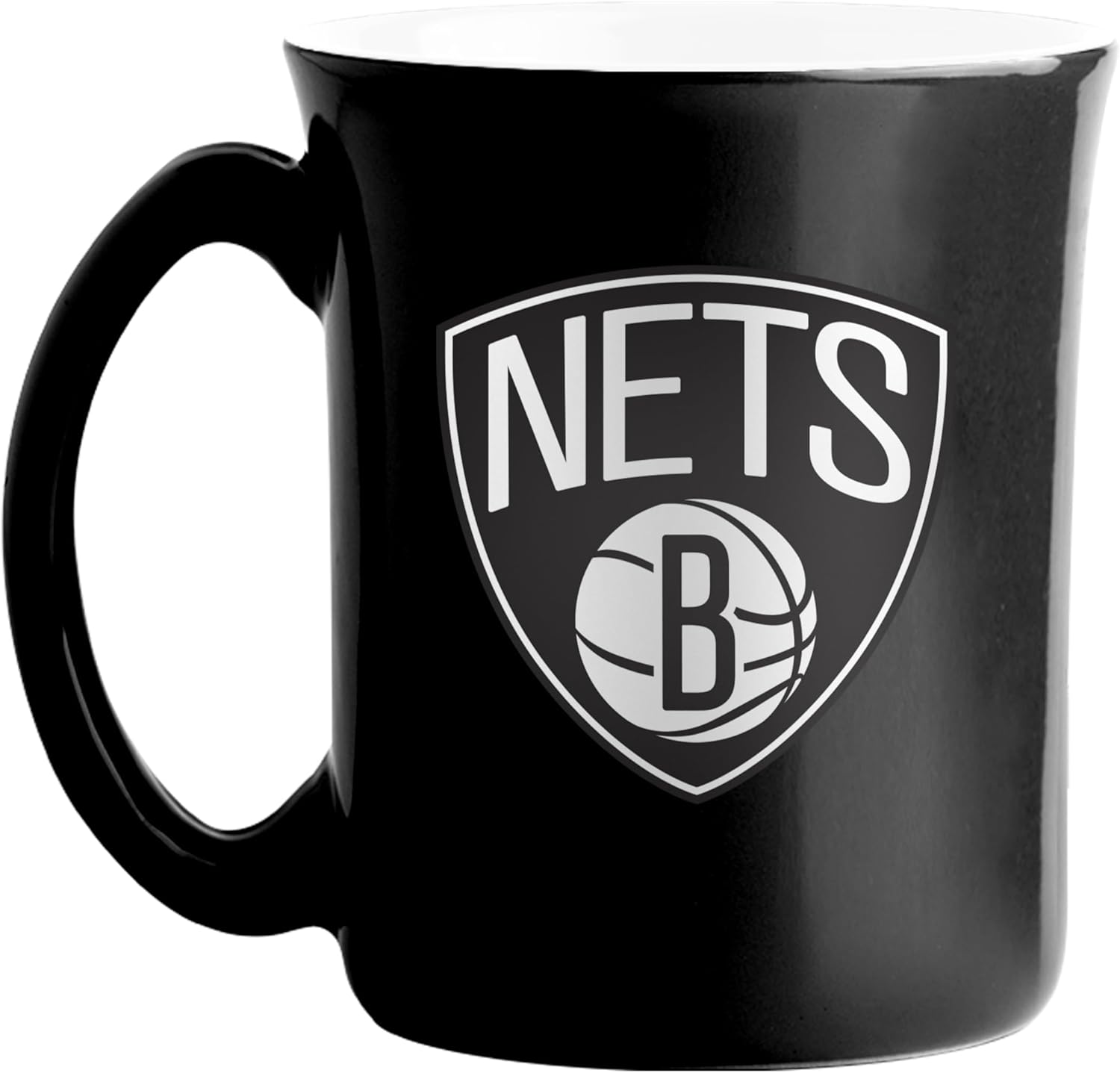 Amazon.com: Logo Brands NBA Large 15oz Two Toned Cafe Mug with Inner ...