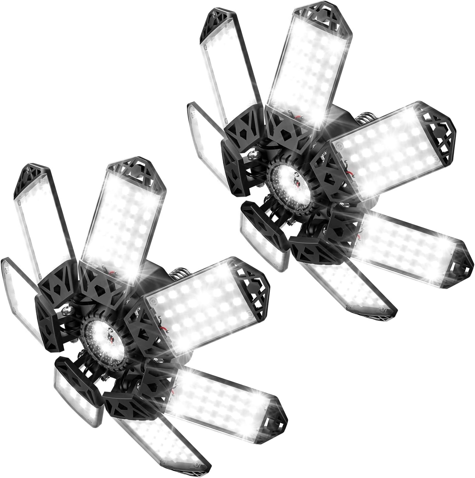 LED Garage Light 4 Pack, 120W Ultra Bright LED Shop Light with 4 ...