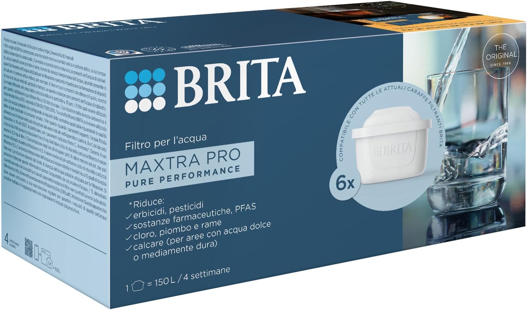 BRITA MAXTRA PRO Limescale Expert Water Filter Cartridge 6 Pack (New ...