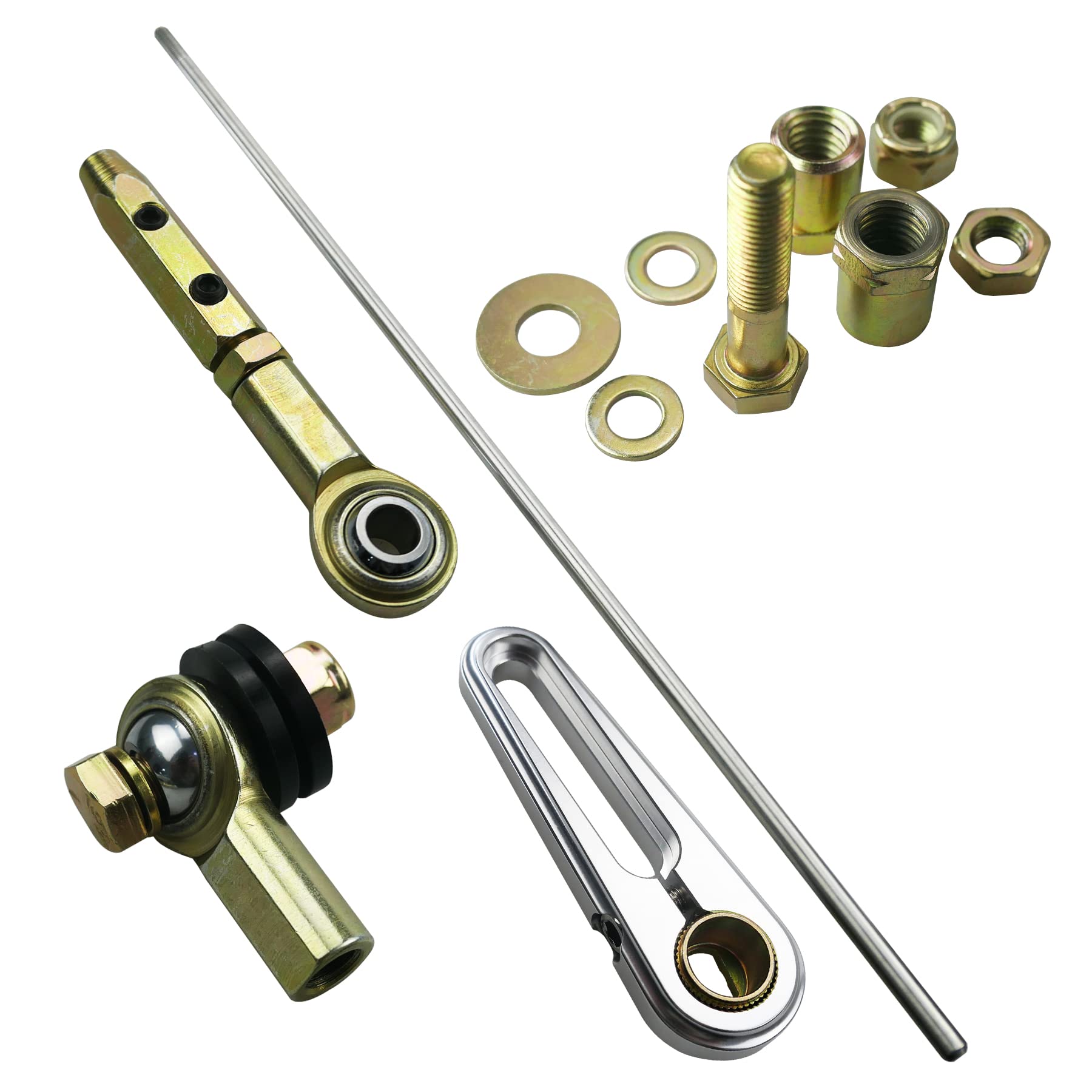 Snapklik.com : Column Shift Linkage Kit Adjustable 21 Inches Fits For ...