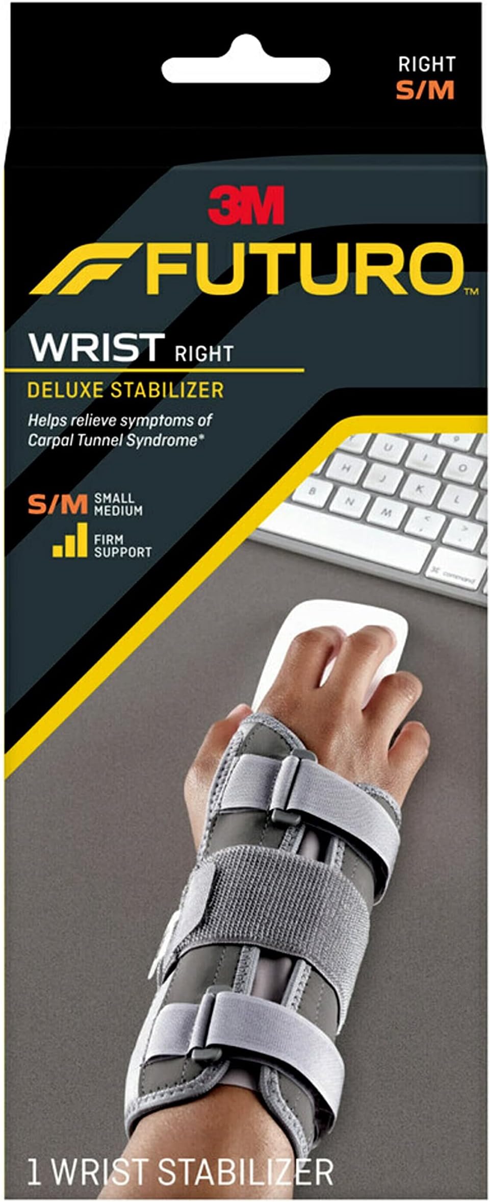 Amazon.com: FUTURO Night Wrist Support, Left or Right, Adjustable ...